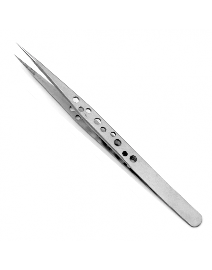 Precision Straight Tip Tweezer Stainless Steel