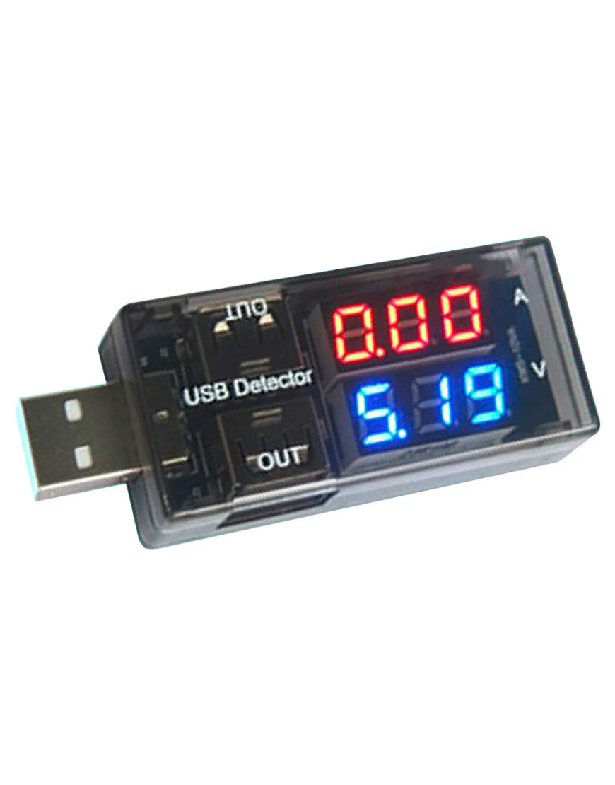 USB Dual Current & Voltage Detector